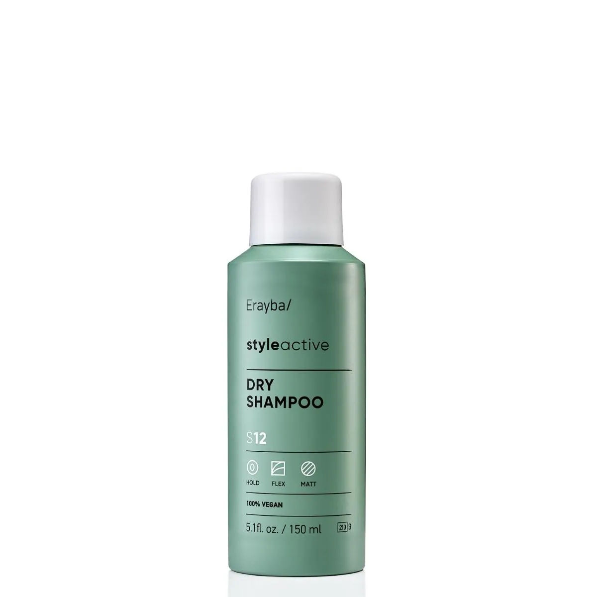 Erayba Style Active S12 Dry Shampoo 150ml | Champú en seco profesional